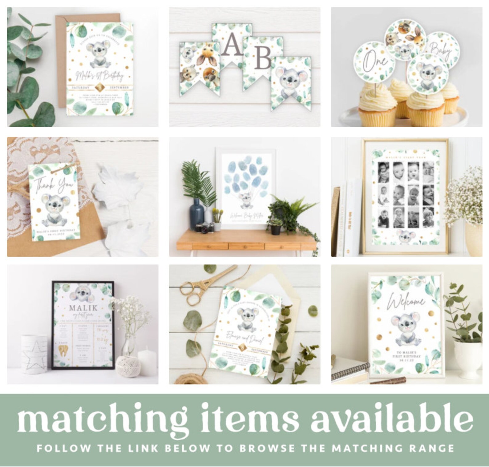 Australian Animals Bunting INSTANT DOWNLOAD Printable Pennant - Etsy