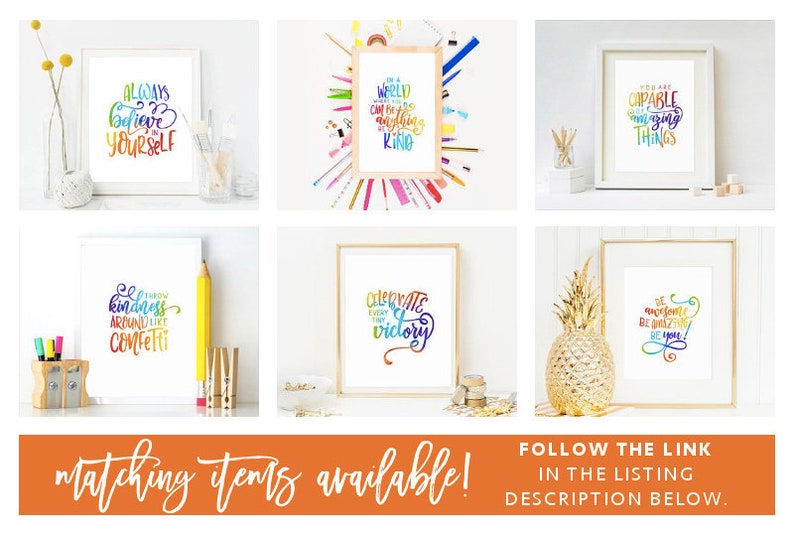 Classroom Decor INSTANT DOWNLOAD You Are Capable of Amazing - Etsy