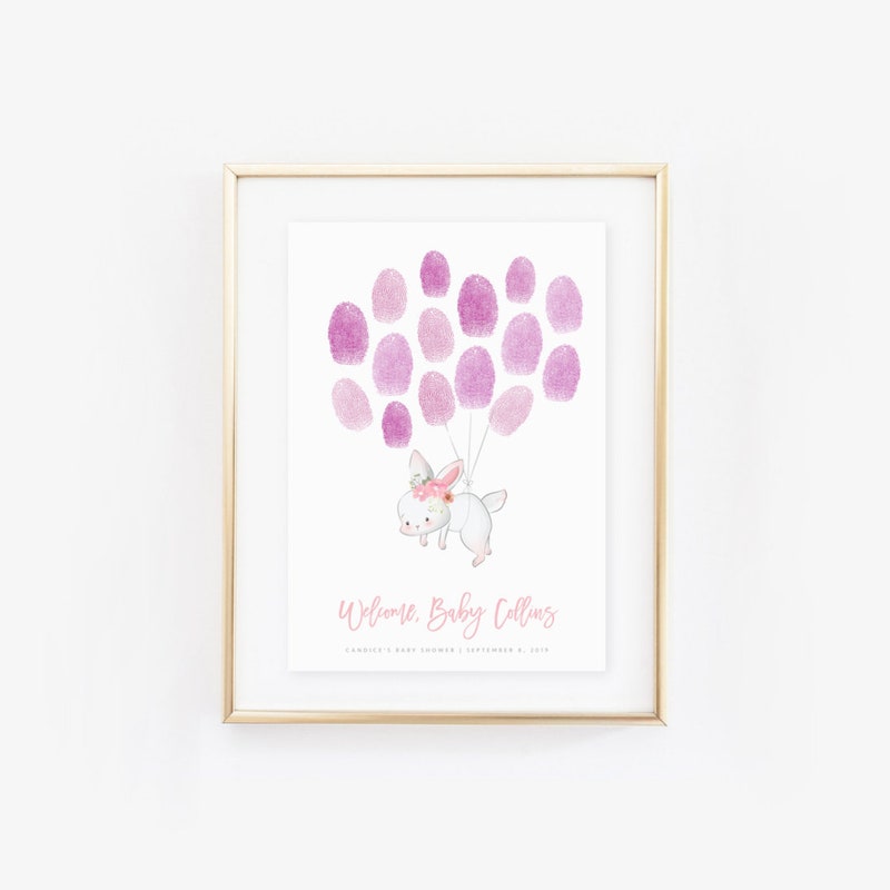 Balloon Fingerprints - Etsy