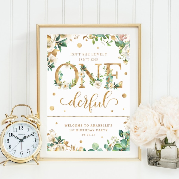 Onederful Party Theme - Etsy