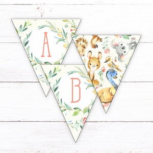 Australian Animals Bunting INSTANT DOWNLOAD Printable Pennant Banner ...