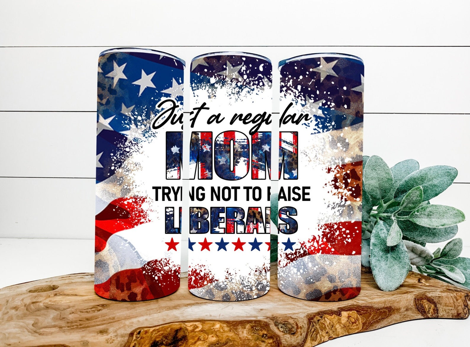 REGULAR MOM Politics Png Sublimation Design 20oz Skinny Tumbler ...