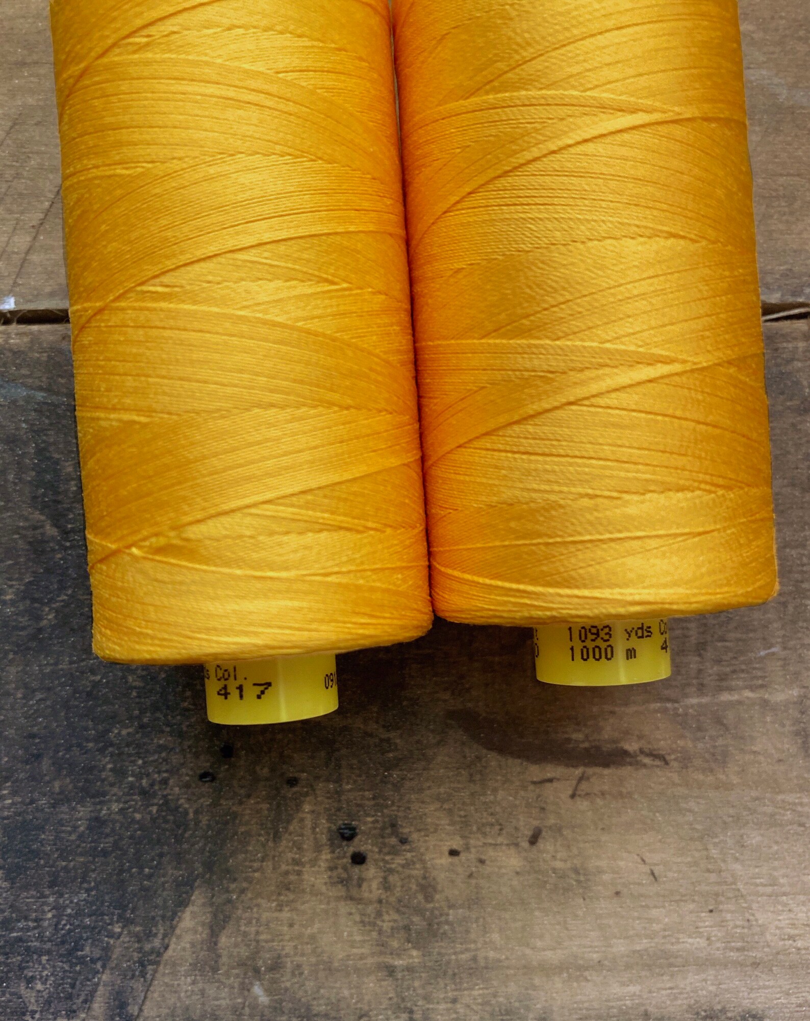 Recycled Polyester Thread Gutermann Mara 100 Rpet Marigold - Etsy