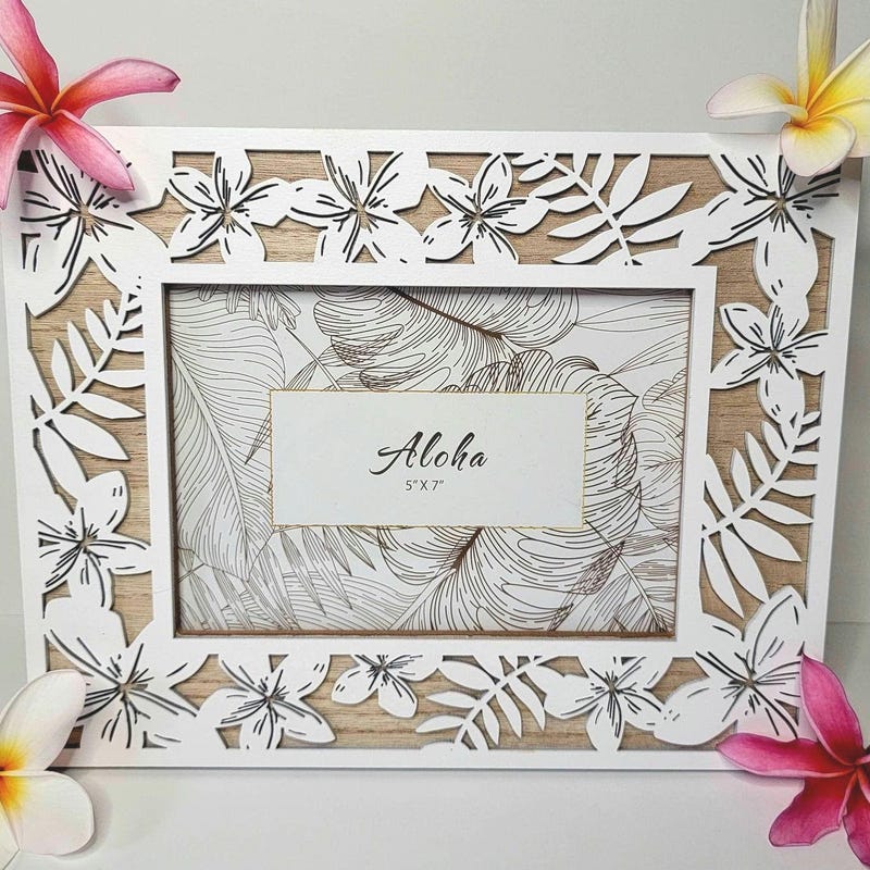 Flower Picture Frame - Etsy