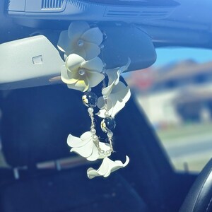 Car Lei / Door Decoration/ Christmas Orment/hawaii Plumeria Lei/ Car ...