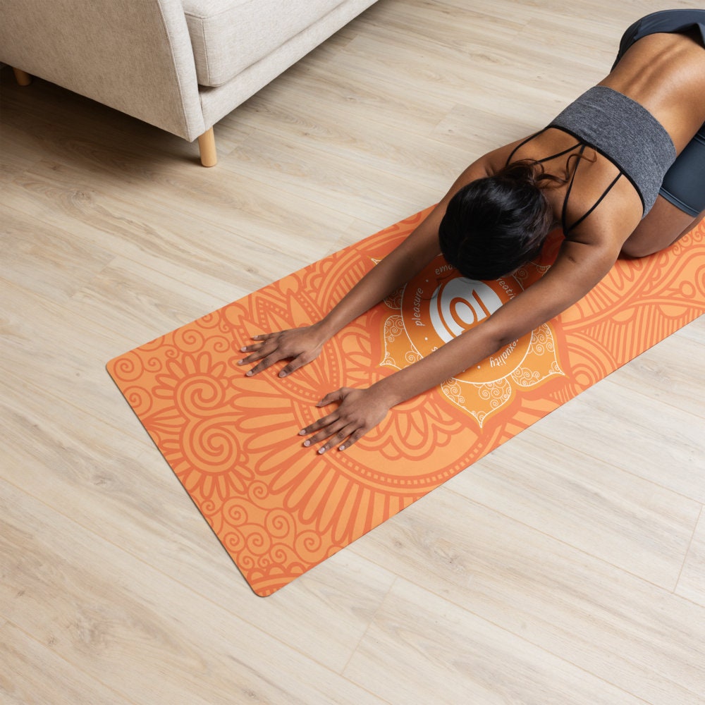 Sacral Chakra Yoga Mat - 03p - Etsy