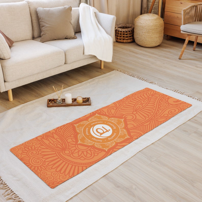 Sacral Chakra Yoga Mat - 03p - Etsy