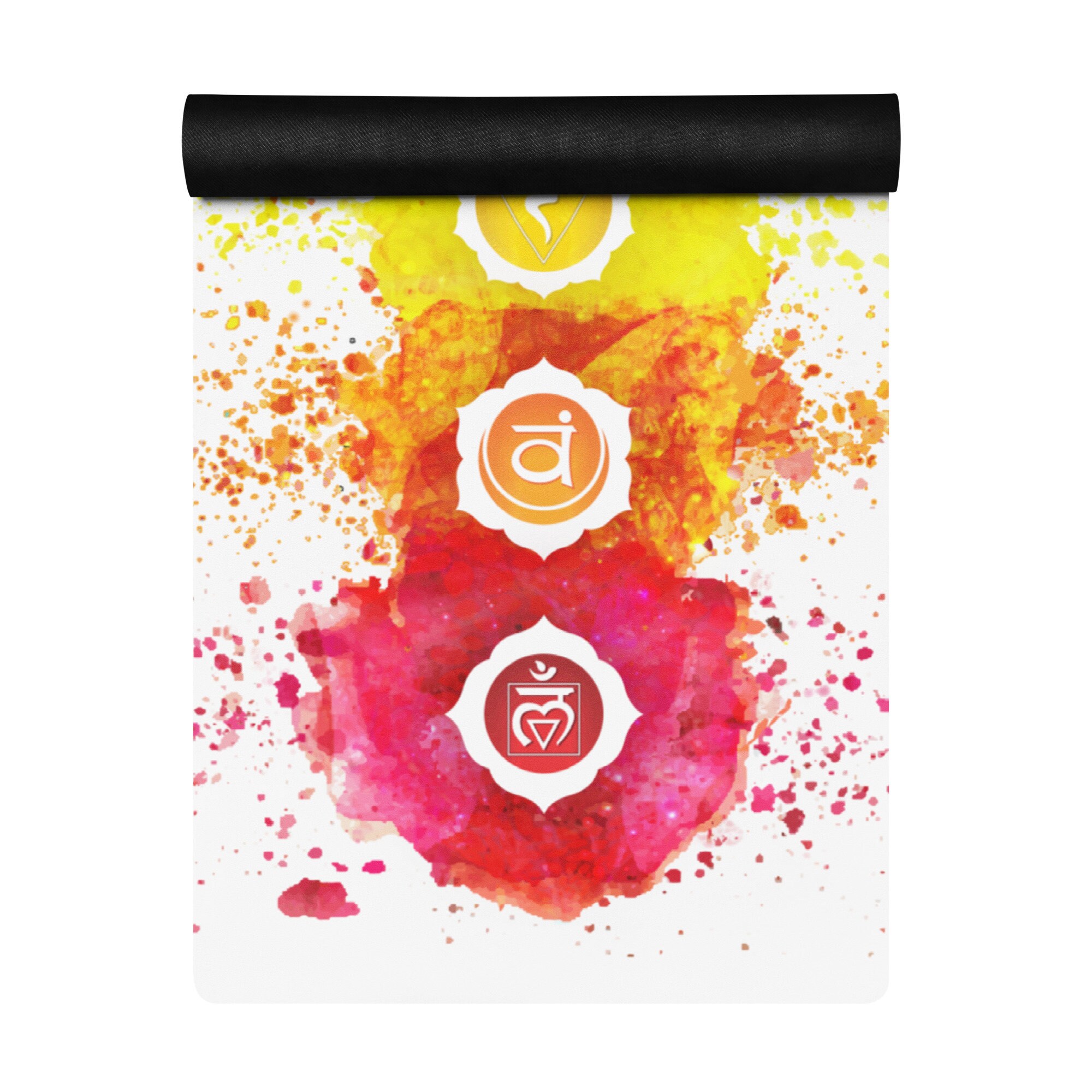 7 Chakras Watercolor Yoga Mat - Wc01 - Etsy