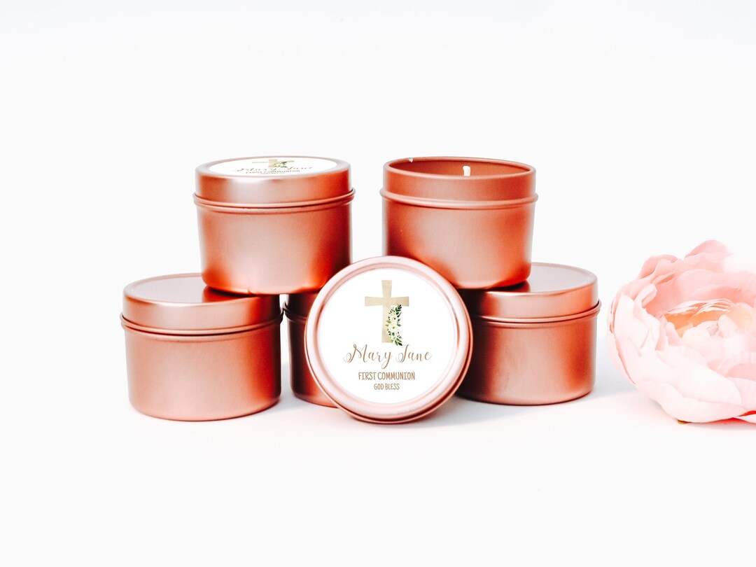 First Communion - Baptism Labels - Primera Comunion - Personalized ...