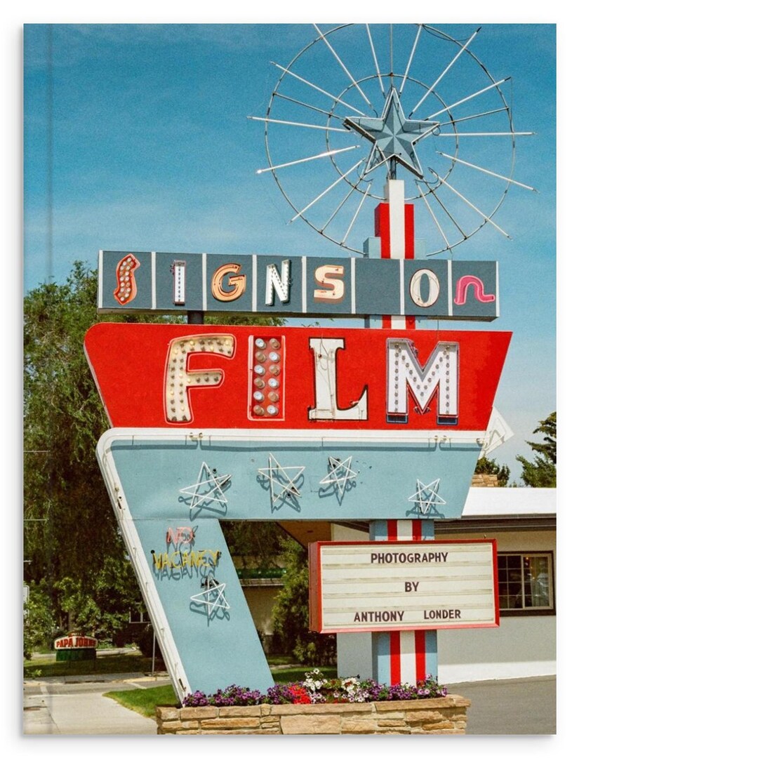 Signs on Film Photo Book: Vintage Americana, Neon Motels, 35mm ...