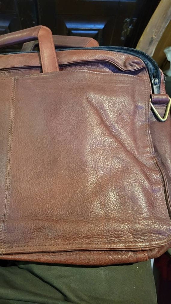 Genuine Leather Scully Bag Amazing Room and Excellent | Etsy
