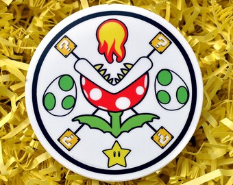 Super Mario Round Stickers - Etsy UK