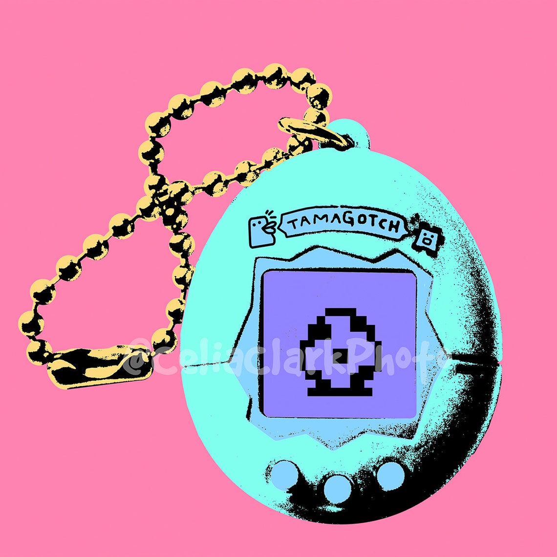 Printable / Digital Download // Tamagotchi Pop Art // Original - Etsy