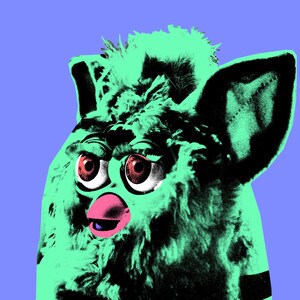 Printable / Digital Download // Furby Pop Art // Original Design ...