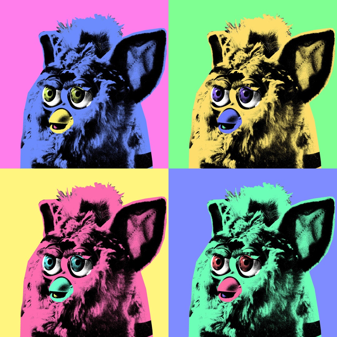 Printable / Digital Download // Furby Pop Art // Original Design ...