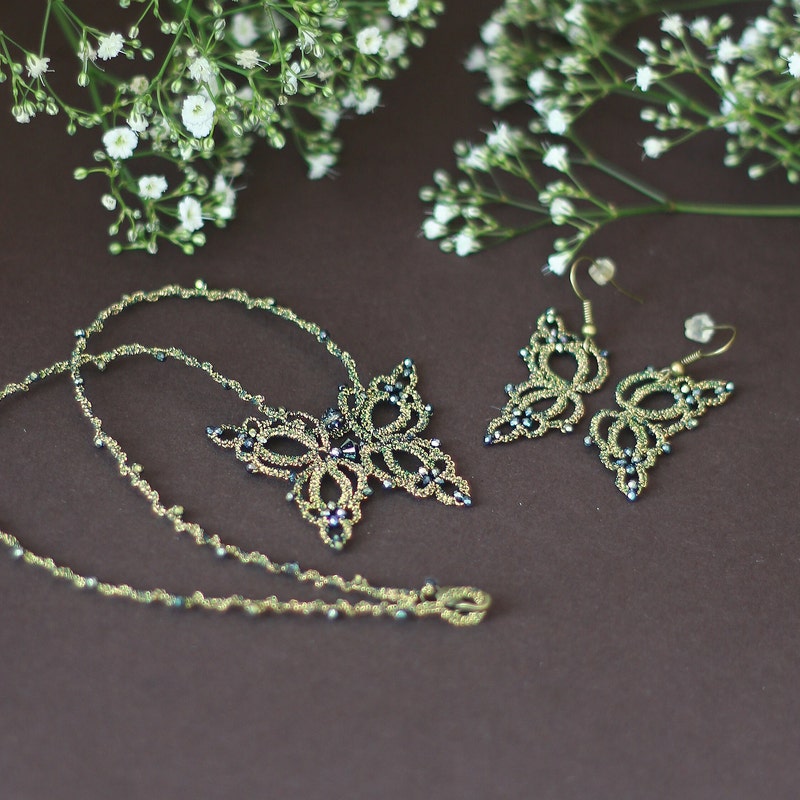 Tatting Butterfly Pattern - Etsy