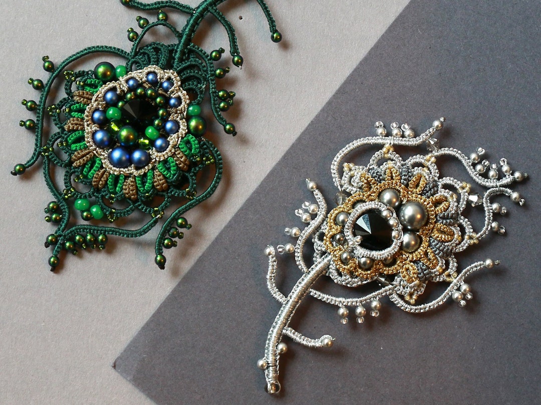 VIDEO Tatting Weaving Tutorial, Shuttle Tatting Pattern and Scheme ...
