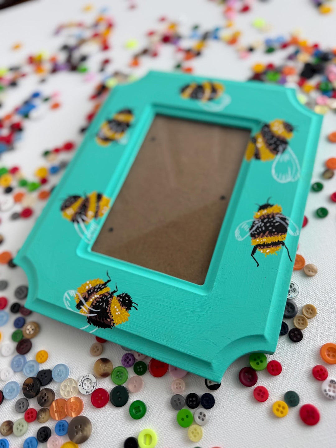 Hand-painted Bumblebee Photo Frame - Etsy