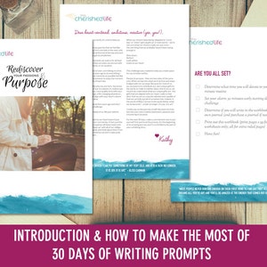 Journal Writing - Journaling Prompts Workbook - 30 Days Journal Prompts ...