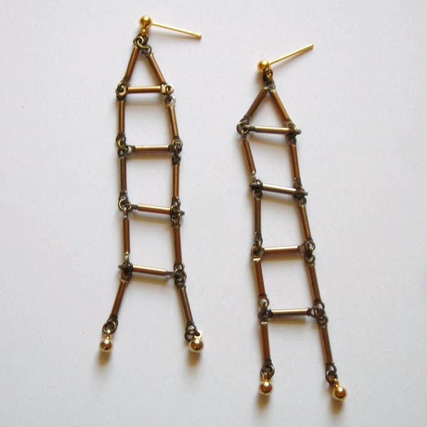Ladder Earrings - Etsy