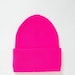 Hot Pink Beanie Hat Knit Hat Winter Hat-fall Hat-spring Hat-skully Hat ...