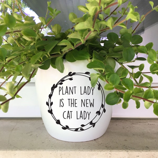 Flower Pot Decals - Etsy