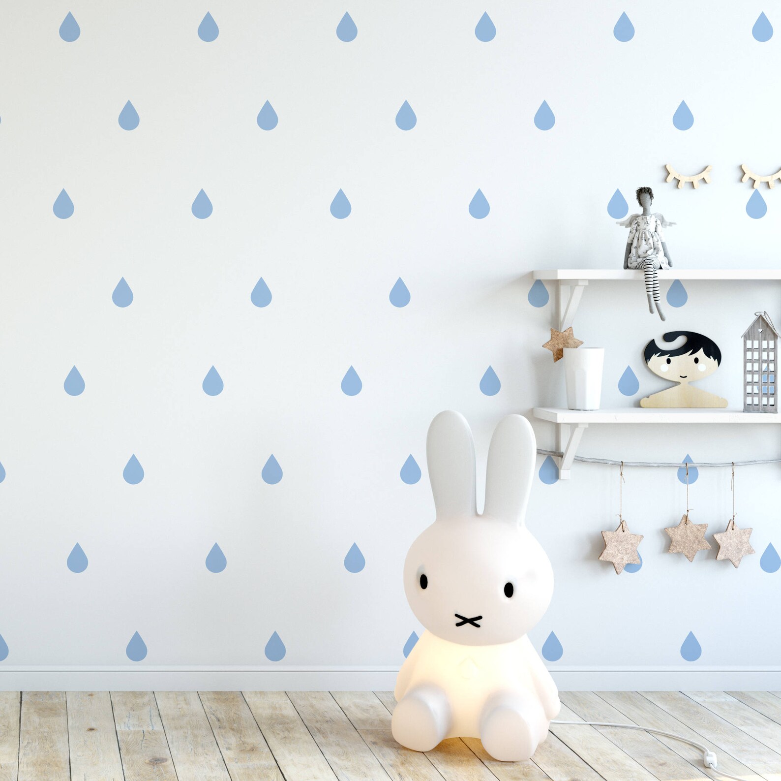 Droplets Decal Choose Your Color Drops Decals Raindrops | Etsy