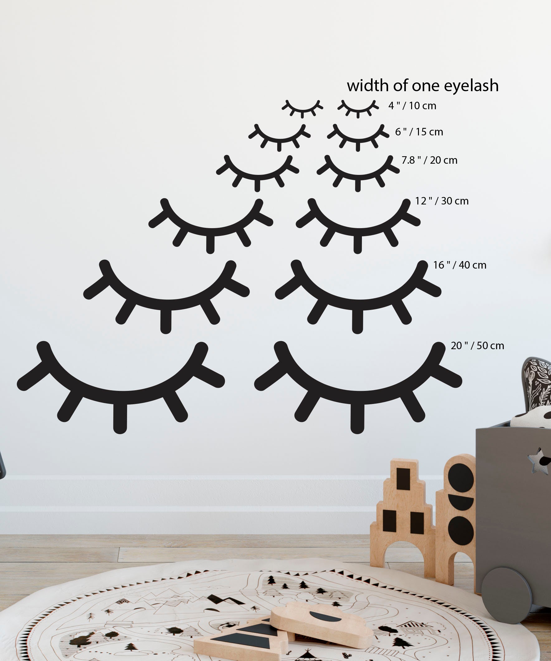 Sleepy Eyes Decal Choose Your Color Sleepy Eyes Stickers | Etsy UK