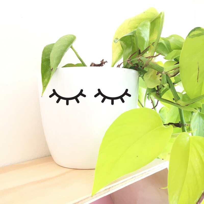 Flower Pot Decals - Etsy