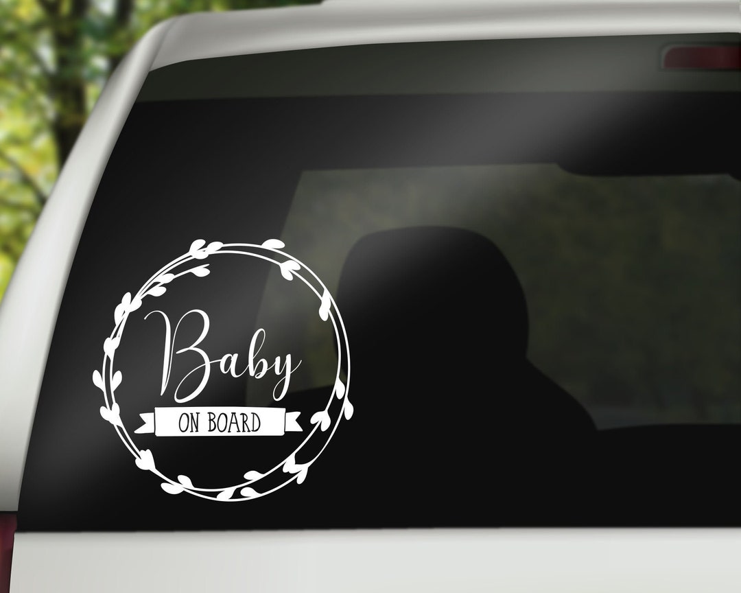 Boho Baby on Board Sticker/decal for Kids, Boho Baby on Board, Baby on ...