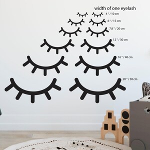 Sleepy Eyes Decal - Choose Your Color, Sleepy Eyes Stickers, Closed ...