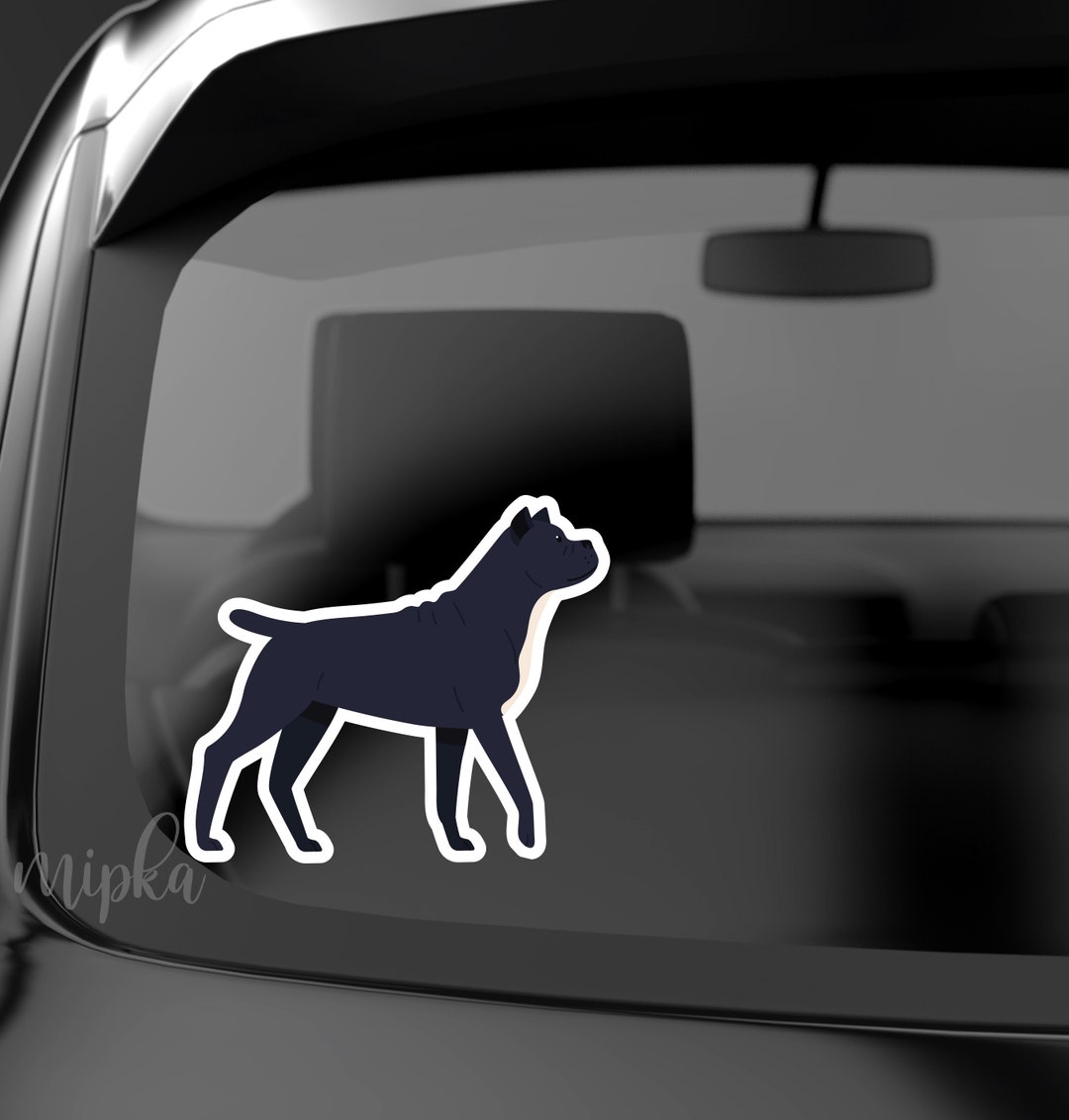 Cane Corso Bumper Sticker, Dog on Board - Etsy