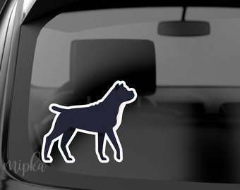 Cane Corso on Board Car Window Sticker Beware of the Dog Italian ...