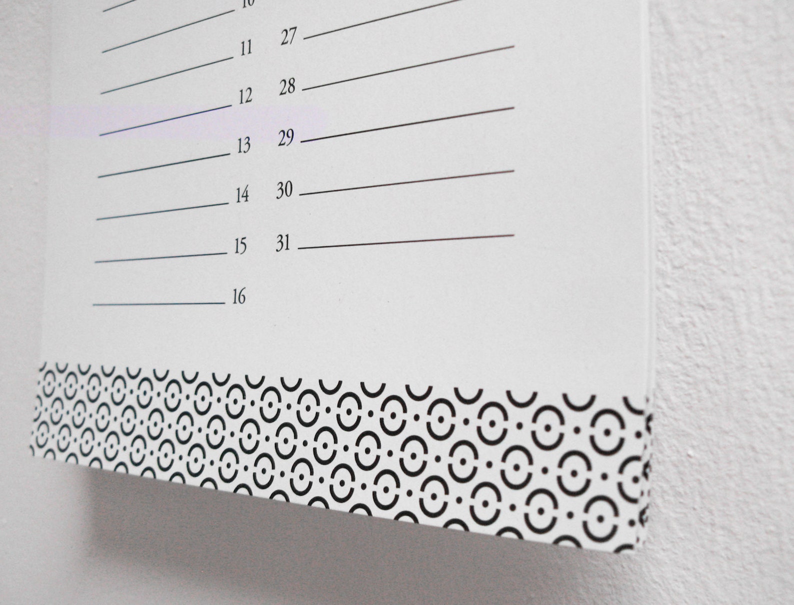 Birthday Calender Patterns - Etsy