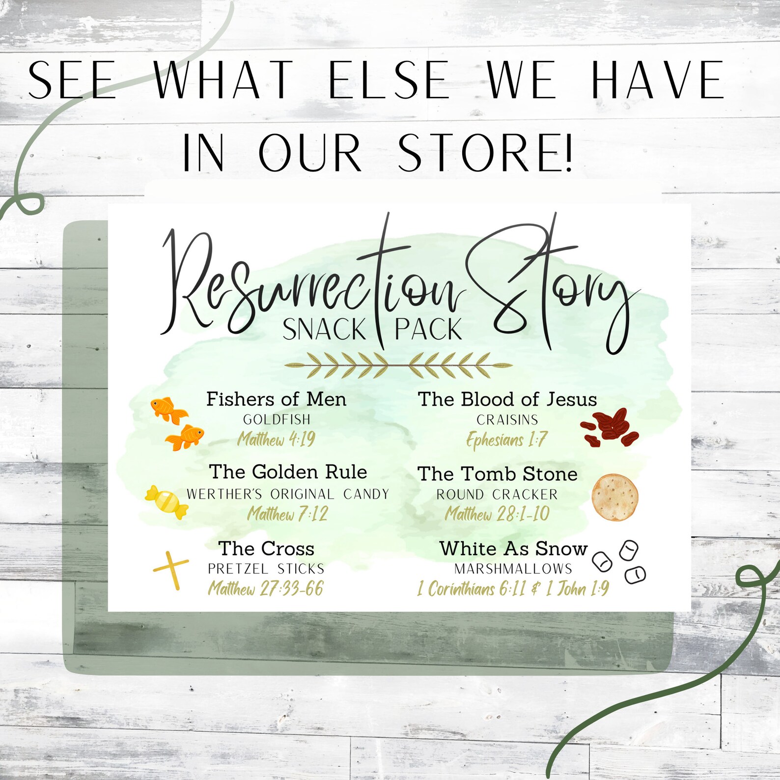 Resurrection Scavenger Hunt Printable Sunday School Resurrection ...