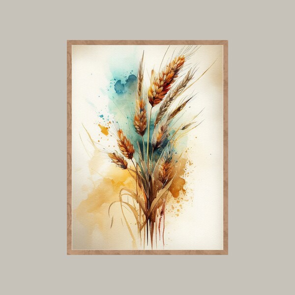 Wheat Wall Art - Etsy
