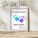 Spanish Fathers Day Handprint Feliz Día Del Padre Spanish Dad Gift ...