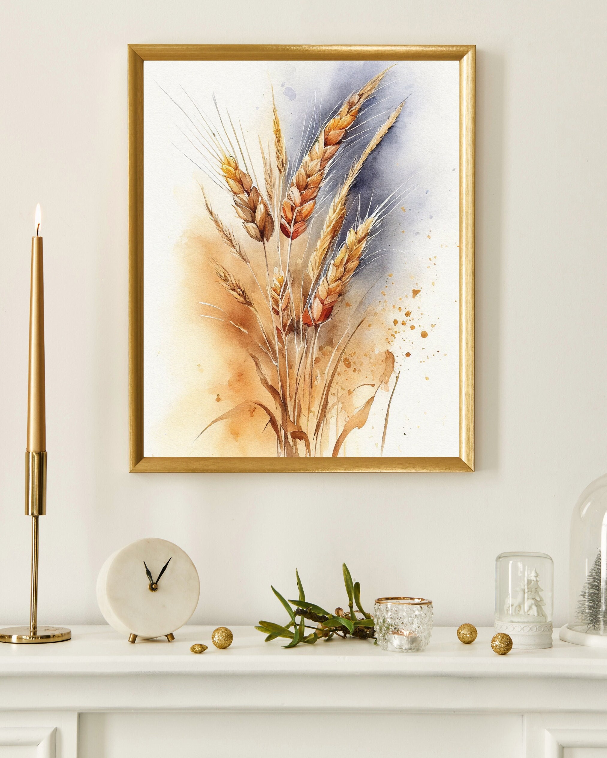 Wheat Field Wall Art Neutral Wall Art for Living Room Neutral - Etsy