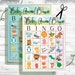 Baby Animal Bingo Game Printable Preschool Animal Bingo School Party ...
