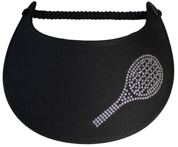 Single Tennis Racquet. Bling and Fabric Trimmed Edges. the - Etsy