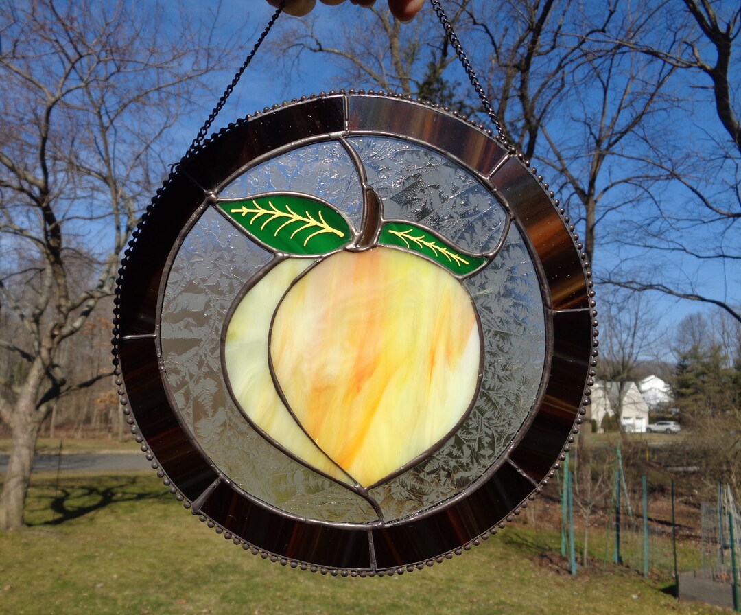 Beautiful Circular Peach Panel - Etsy