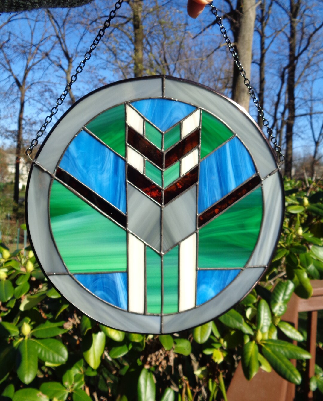 Southwestern Style Circular Panel - Etsy