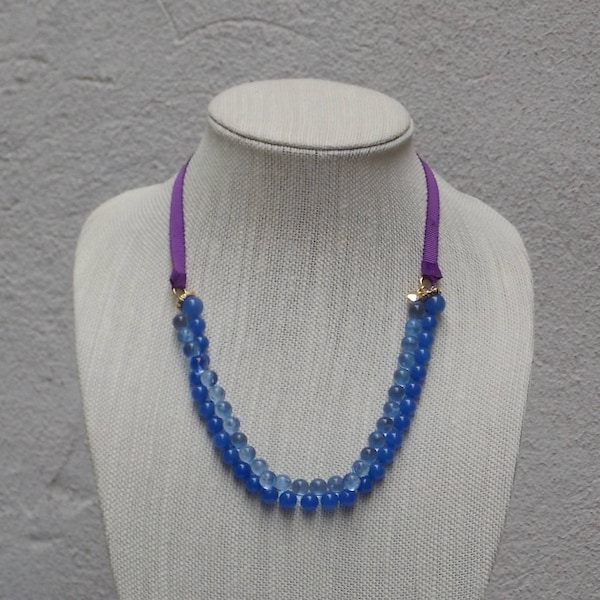Ribbon Tie Necklace - Etsy
