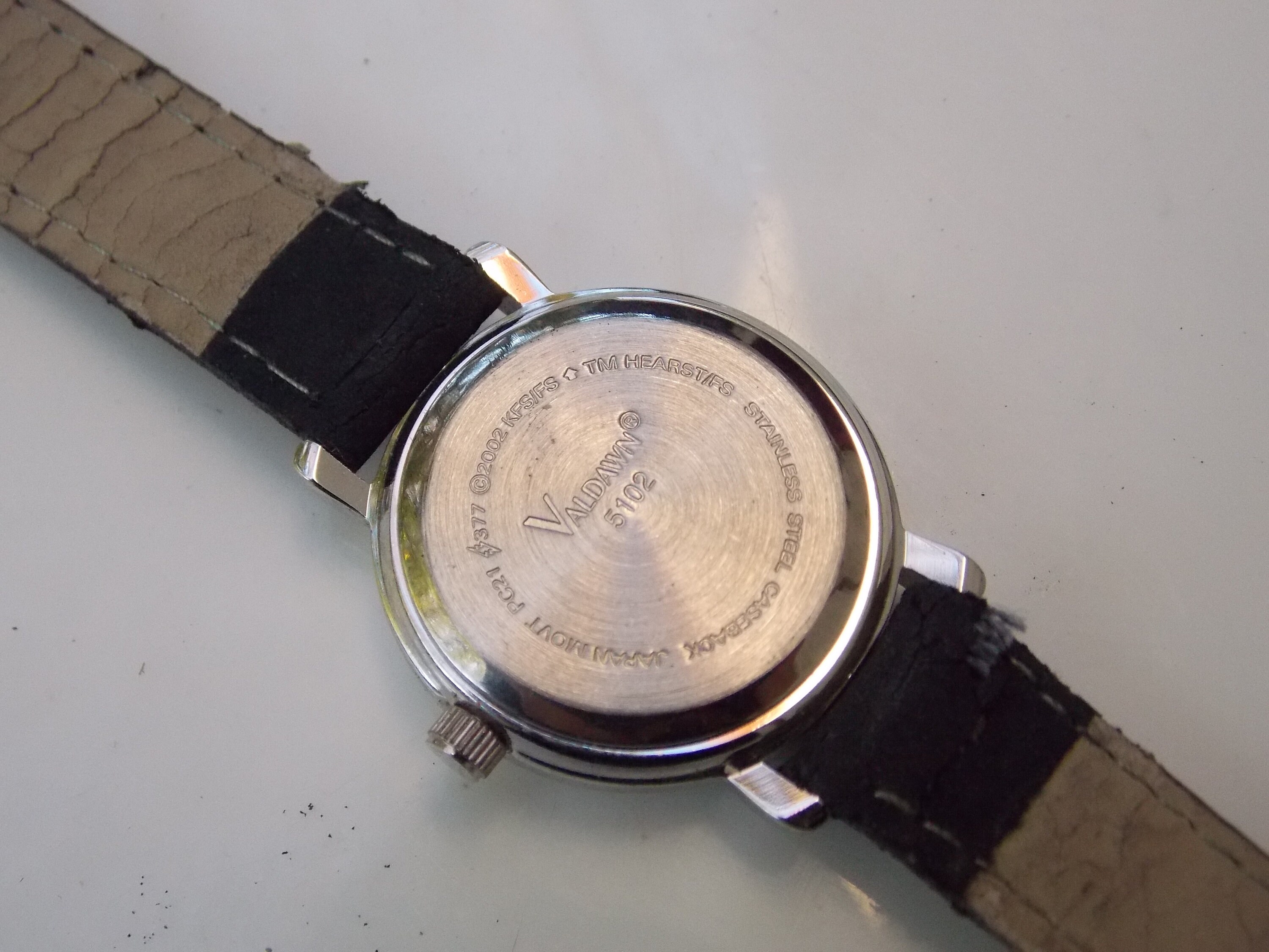 Betty Boop Wrist Watch by Valdawn, Leather Band, Black and Red, Rock ...