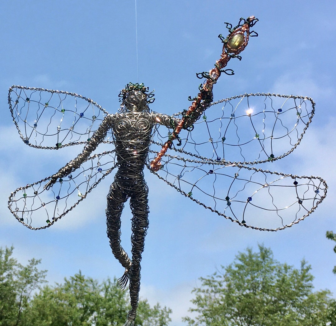 The Faerie King Wire Sculpture... CUSTOM ORDER! - Etsy