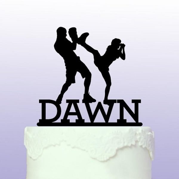 Boxer Cake Topper - Etsy