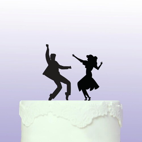 Jive Dancing Cake Topper Couple Dancing Cake Topper Birthday - Etsy