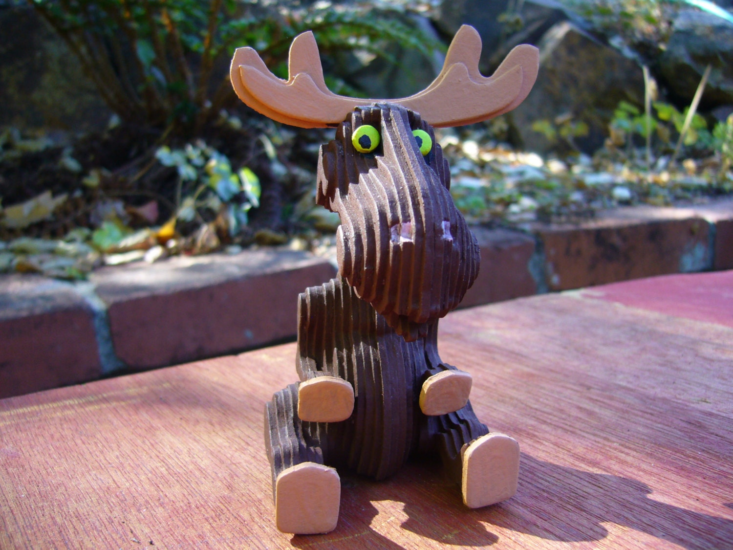 Moose 3D Modeling Craft Kit Recycled Paper Figurine - Etsy