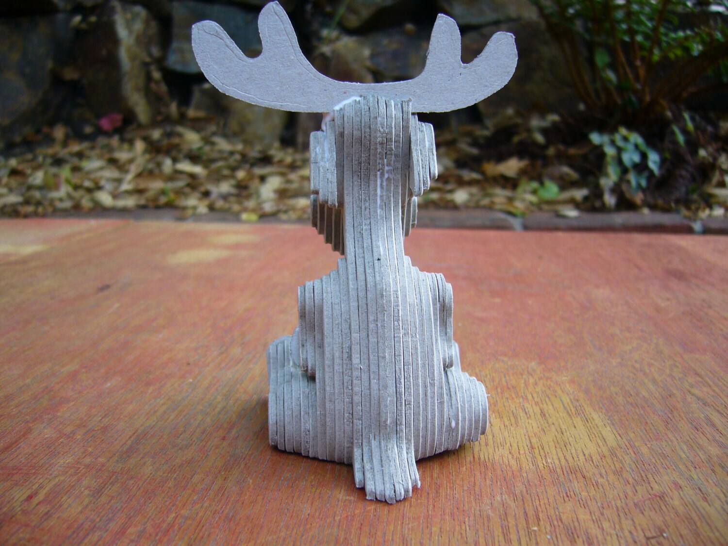 Moose 3D Modeling Craft Kit Recycled Paper Figurine - Etsy
