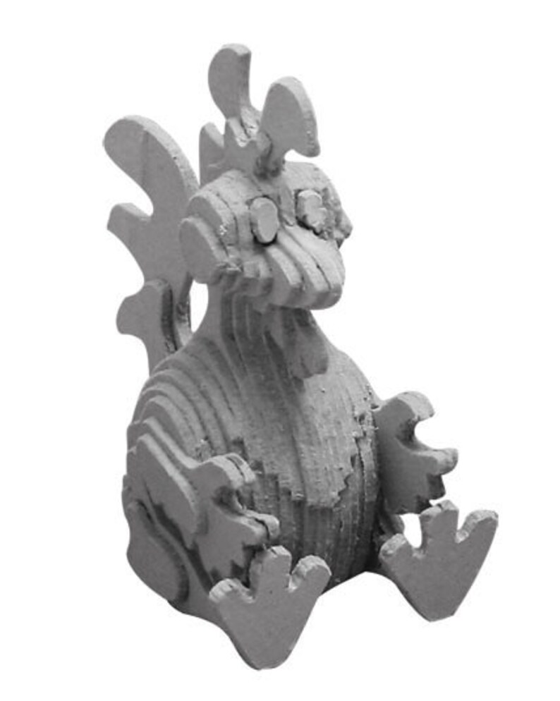 Chicken / Rooster 3D Modeling Craft Kit Recycled Paper - Etsy